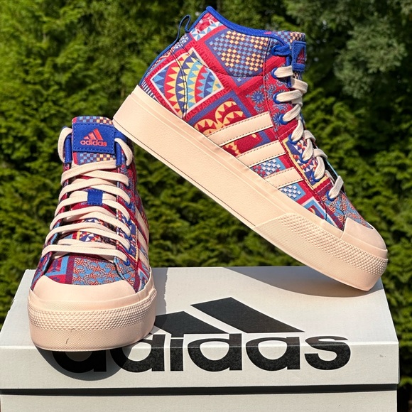 adidas | Shoes | New Adidas Womens Bravada Mid Platform Casual Sneaker ...